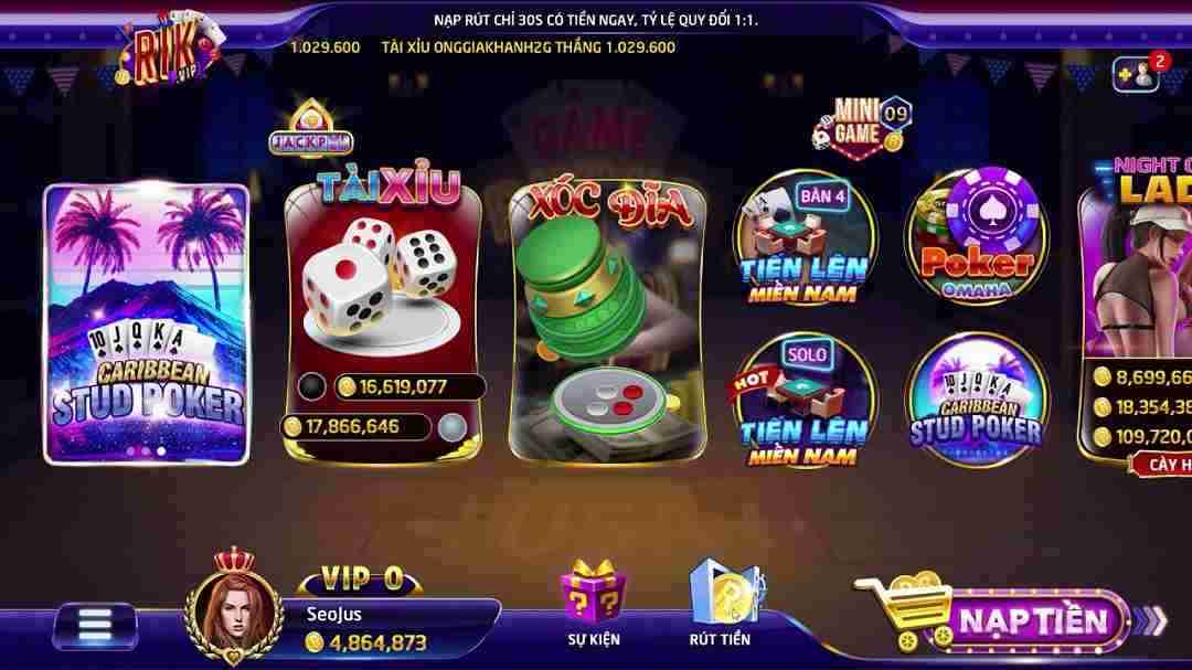 Review RikVip - Cổng game chất lượng hàng đầu thế giới